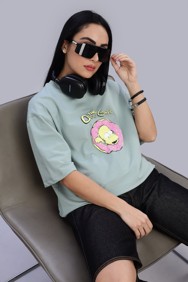 Bring Out the 90s Kid: Simpsons Green T-shirt – Oddgrab